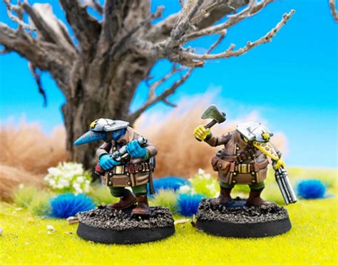 Quar Crusader Officers Giga Bites Tabletop Cafe