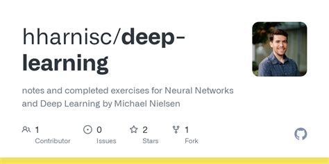 GitHub Hharnisc Deep Learning Notes And Completed Exercises For Neural Networks And Deep