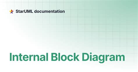internal block diagram staruml documentation