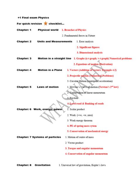 1 Final Exam Physics Pdf Newtons Laws Of Motion Heat