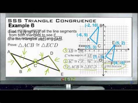 SSS Triangle Congruence Video Geometry CK Foundation