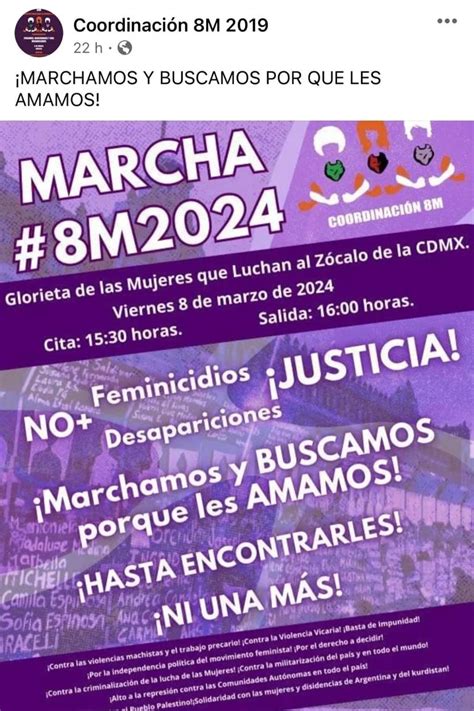 Ésta Es La Ruta Que Seguirá La Marcha Del 8m Este 2024 Infobae