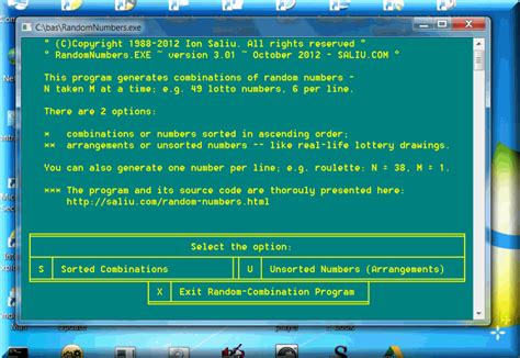 Random Numbers Generator Algorithms Software Source Code