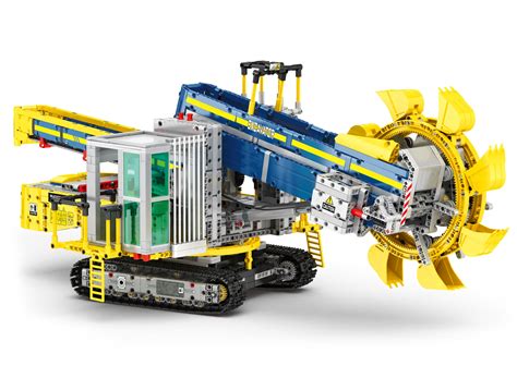 Bucket Wheel Excavator Reobrix 22017 Technic With 3188pcs Moc Brick Land
