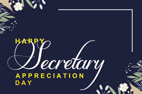 National Secretary Day Admin Day Holiday Concept 25789225 Vector Art