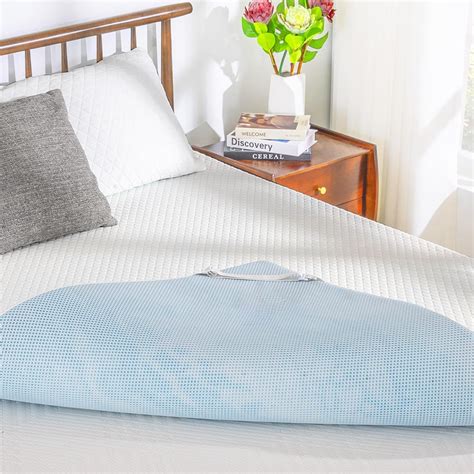 Egohome Topper 4 Inch Full Memory Foam Mattress Topper Gel Foam