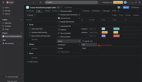 How To Export Asana To Excel Clickup