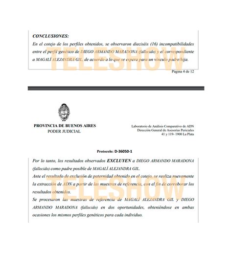 Se Conocieron Los Resultados Del Adn De Eugenia Laprovittola Y Magalí