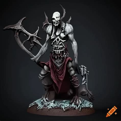 Image Of A Sinister Necromancer With An Undead Army On Craiyon