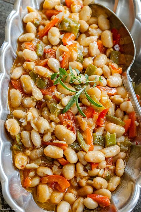 Easy White Beans Recipe Skillet White Beans Recipe — Eatwell101