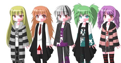 キャラクターなんとか機 【キャラクターなんとか機】パンクっ子まとめ 榎本のイラスト Pixiv
