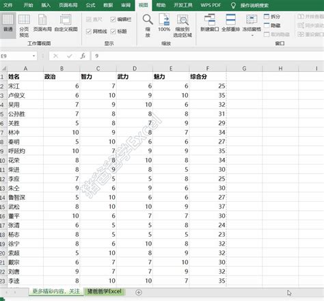 冻结首行与尾行？还有能这种操作 知乎