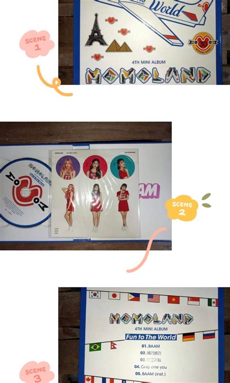 Momoland Fun To The World Album Unsealed Hobbies Toys Memorabilia