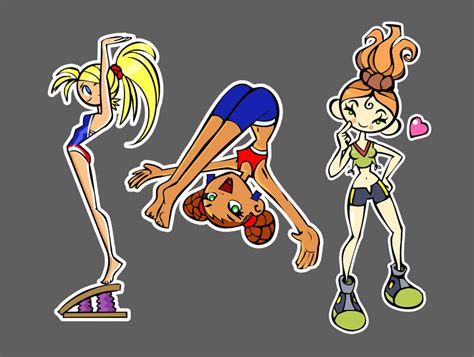 Gym Girls By Mattbozon On Deviantart