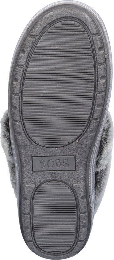 Skechers Bobs Too Cozy Dames Pantoffels Grijs Maat Bol