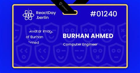 Muhammad Burhan Ahmed On Linkedin Check Out My Badge And Claim Your Free React Day Berlin 2023