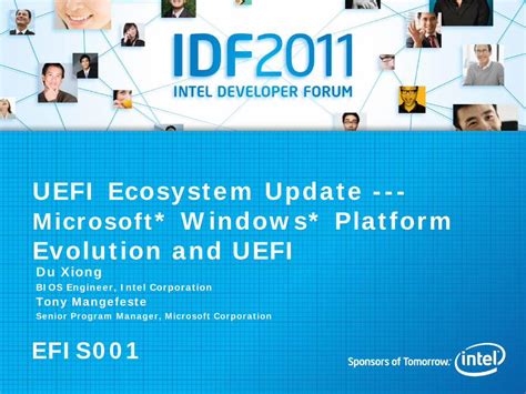 Pdf Efis001 Uefi Eco System Update Microsoft Windows · Human