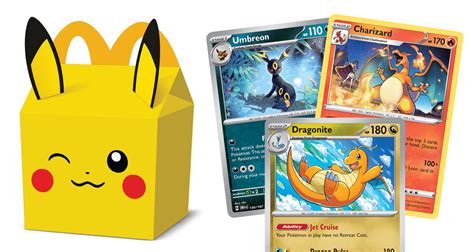Cartes Pokémon Mcdo Des Nouveaux Boosters à Ouvrir Dans Les Happy