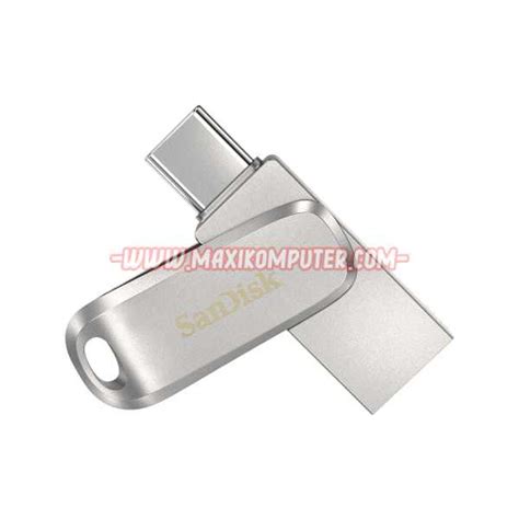 Flash Drive Sandisk Ultra Dual Drive Luxe Usb Type C Gb Maxi Komputer