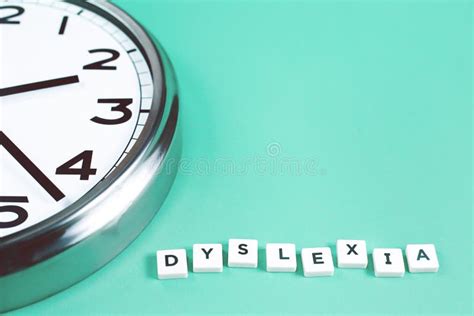 Dyslexia And Read Words With An Open Book Stock Image Image Of Language Attention