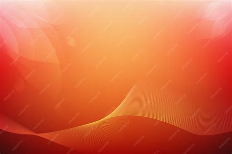 Premium Vector Orange Gradient Abstract Wave Background