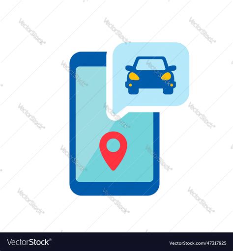 Car Navigation System Royalty Free Vector Image