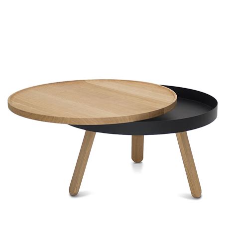 Batea M Coffee Table · Oak And Black 2015 Version Woodendot