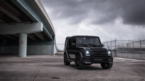 Brabus Mercedes Benz G Class Under A Bridge Wallpaper Car Wallpapers