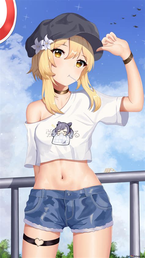 Lumine Cool Outfit Genshin Impact 2k Wallpaper Download