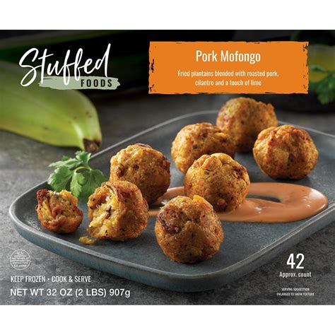 Stuffed Foods Pork Mofongo Frozen 32 Oz