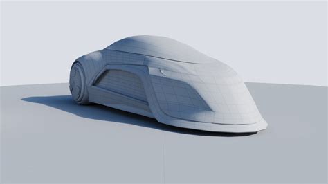 3d Generic Future Concept Car Ev Model Turbosquid 2197715