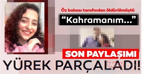 Son Dakİka Şeyma Yıldız Cinayetinde Kahreden Detay Şeymanın Babası