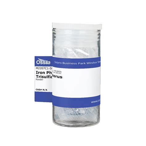 Feps3 Iron Phosphorus Trisulfide 2d Materials Ossila