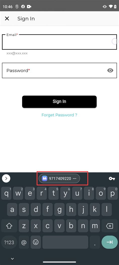 EditText Autofill Autofill In Edittextview Android Mobikul