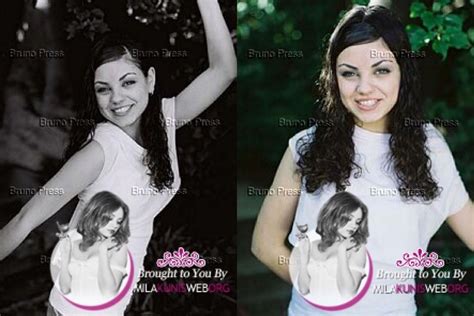 Mila Kunis Rare Photos Mila Kunis Shown Here In Rare Photoshoot Exclusive To Bruno Press
