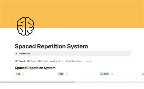 Notion Template Gallery Spaced Repetition Flashcards