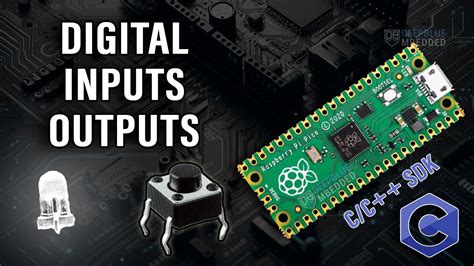 Raspberry Pi Pico Read Digital Input And Write Digital Output C C Sdk