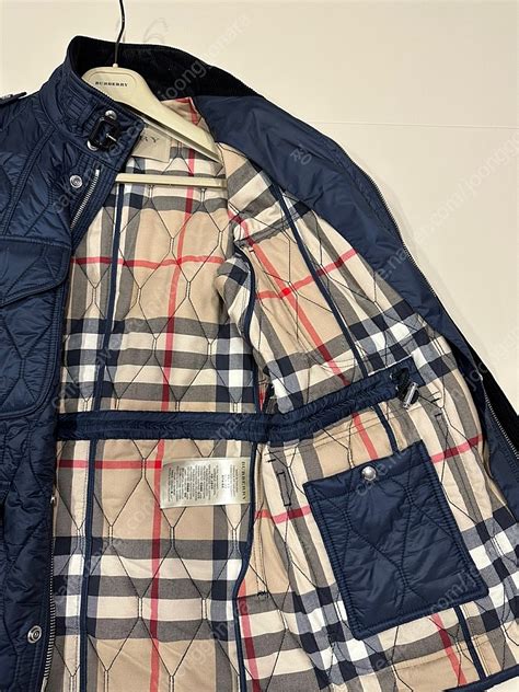 버버리 남성 퀼팅자켓 티셔츠캐쥬얼의류 중고나라