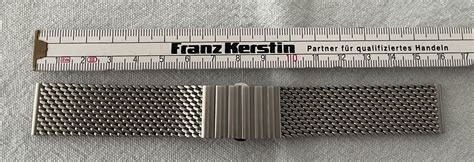 [erledigt] Staib Milanaiseband Matt De Luxe Mit Doppelfaltschliesseb 20 Mm L 170mm