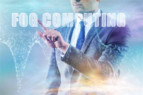 Concept Of Cloud Edge And Fog Computing Stock Photo Image Of Distributed Information