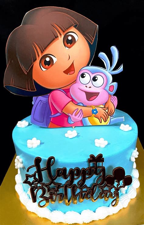 Dora The Explorer Birthday Cake Ideas Images Pictures