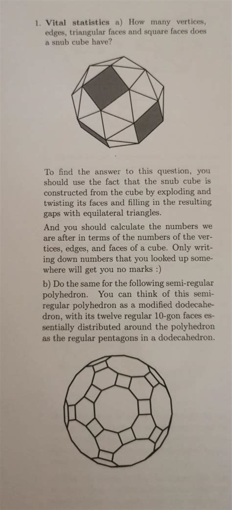Solved Vital Statistics A How Many Vertices Edges Chegg