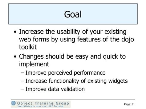 Ppt Creating Ajax Powered Forms With The Dojo Toolkit Powerpoint