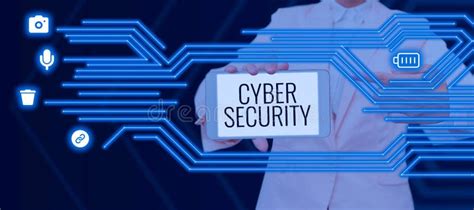 Handwriting Text Cyber Security Business Concept Contingency Planning Forecasting A Disaster Or