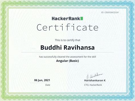 Buddhi Ravihansa On Linkedin Angularjs Hackerrank