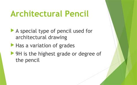 Tle 9 Technical Drafting Drafting Tools Ppt