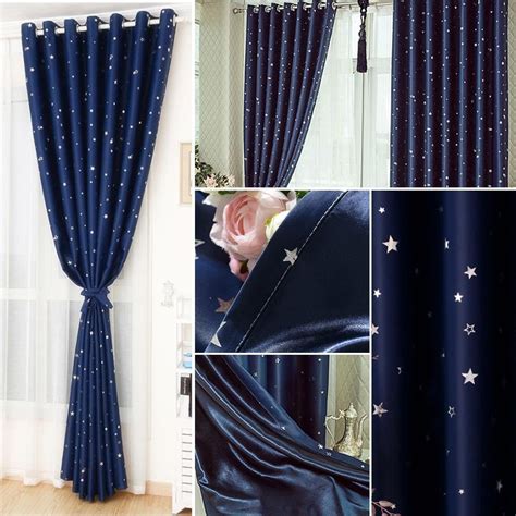 Ring Langsir Tebal Cantik Langsir Raya Corak Thick Blackout Curtain
