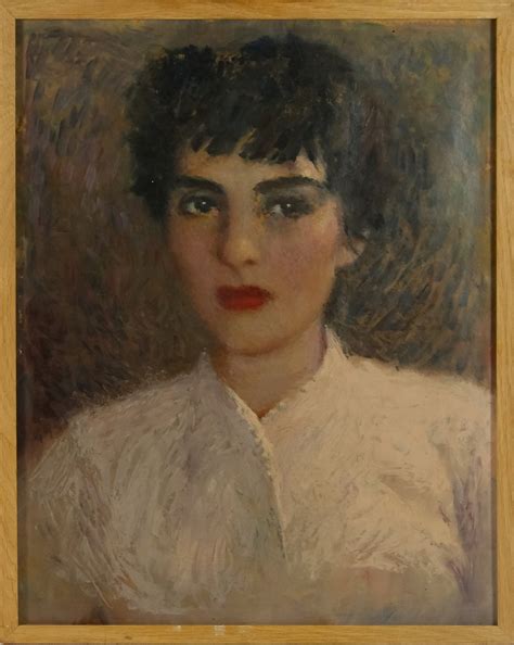 Obrazy V Aukci Portrét Dívky