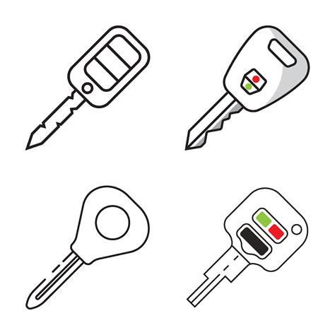 Car Key Icon 38440795 Vector Art At Vecteezy