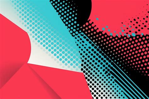 Premium Ai Image Vector Diagonal Shape With Slide Halftone Background